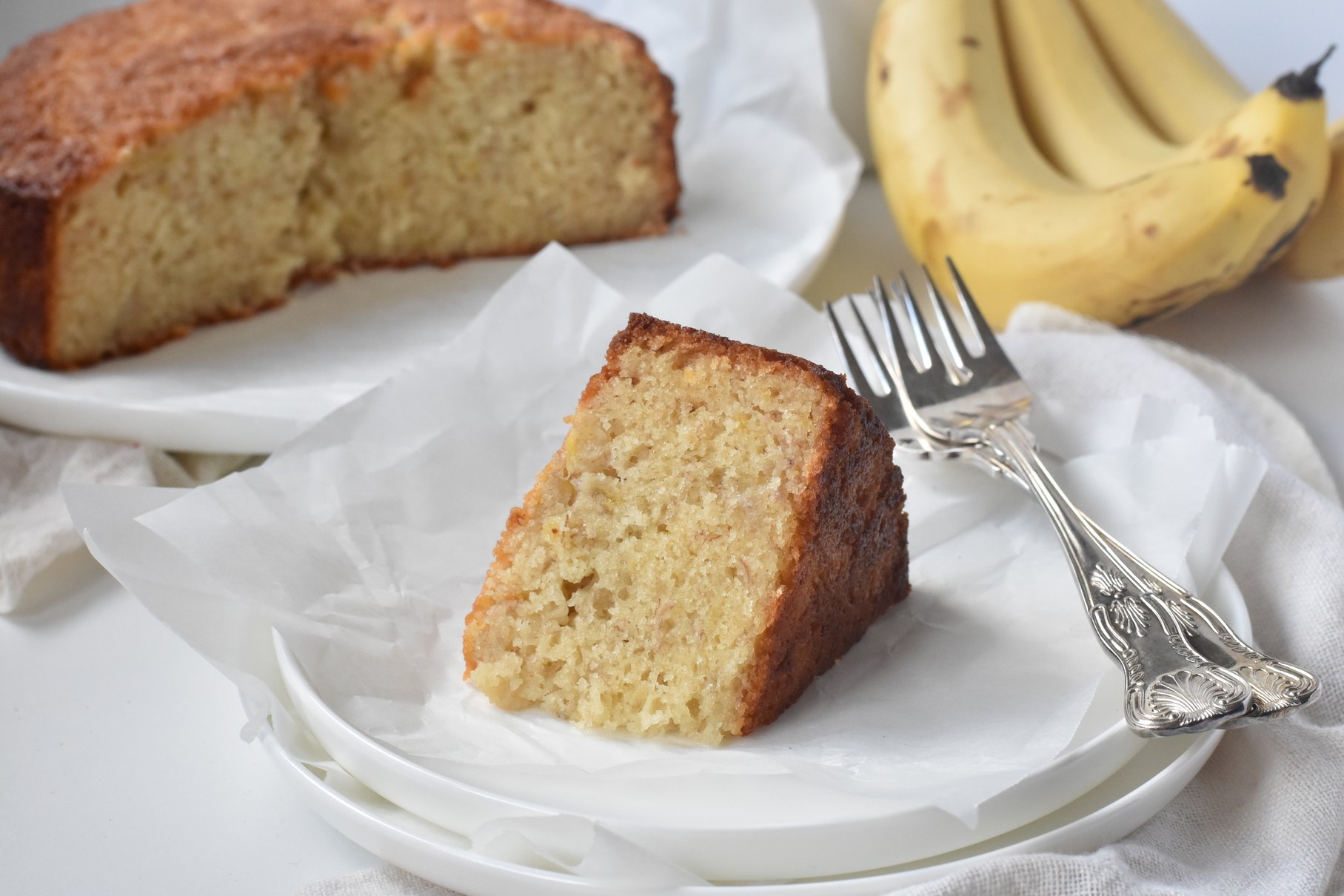 Easy Banana Cake (One Bowl) - Baking Envy