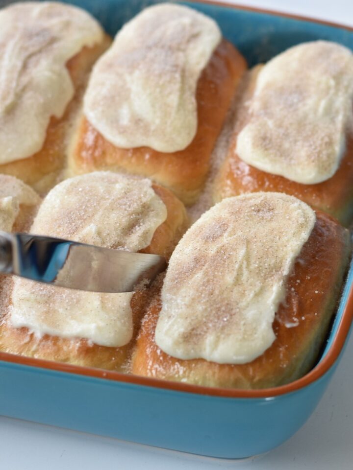 Classic Boston Bun - Baking Envy