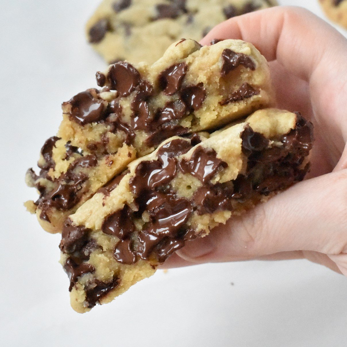 Bakery Style Chocolate Chip Cookies - Baking Envy