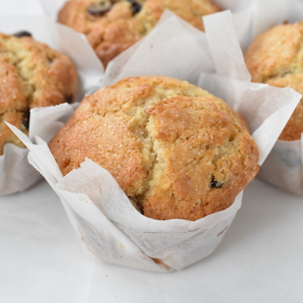 Bakery Style Chocolate Chip Muffins - Baking Envy