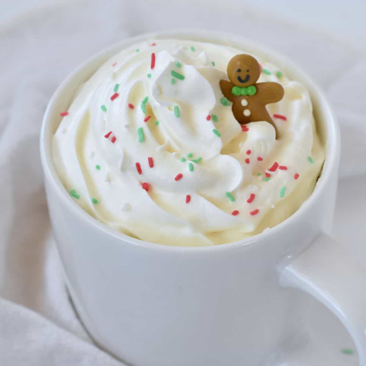 Microwave Gingerbread Mug Cake (No Eggs) - Baking Envy