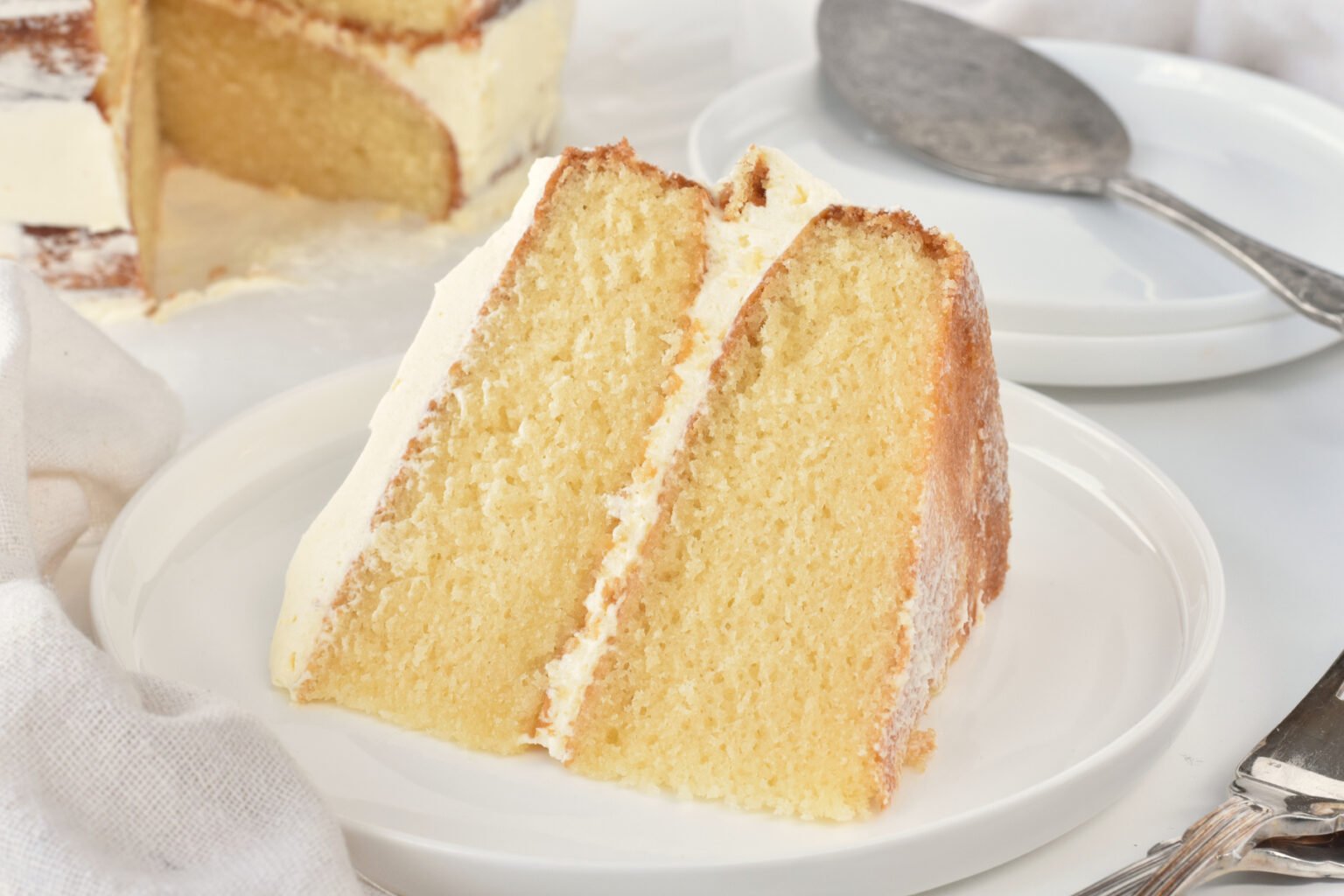 Easy Vanilla Layer Cake - Baking Envy