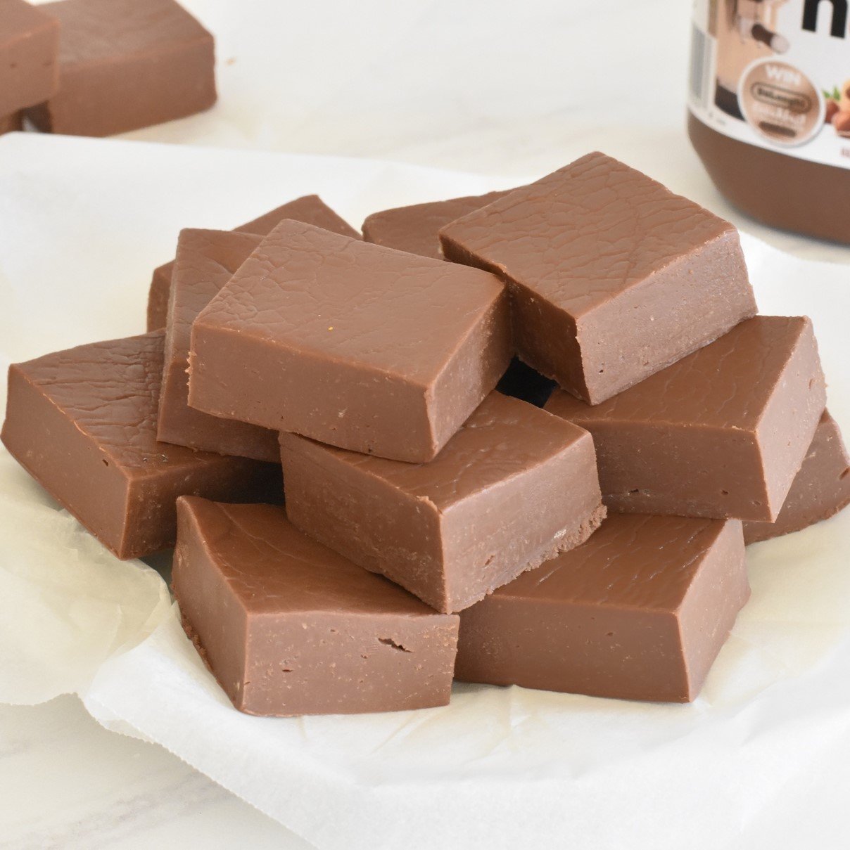 Nutella Fudge - Baking Envy