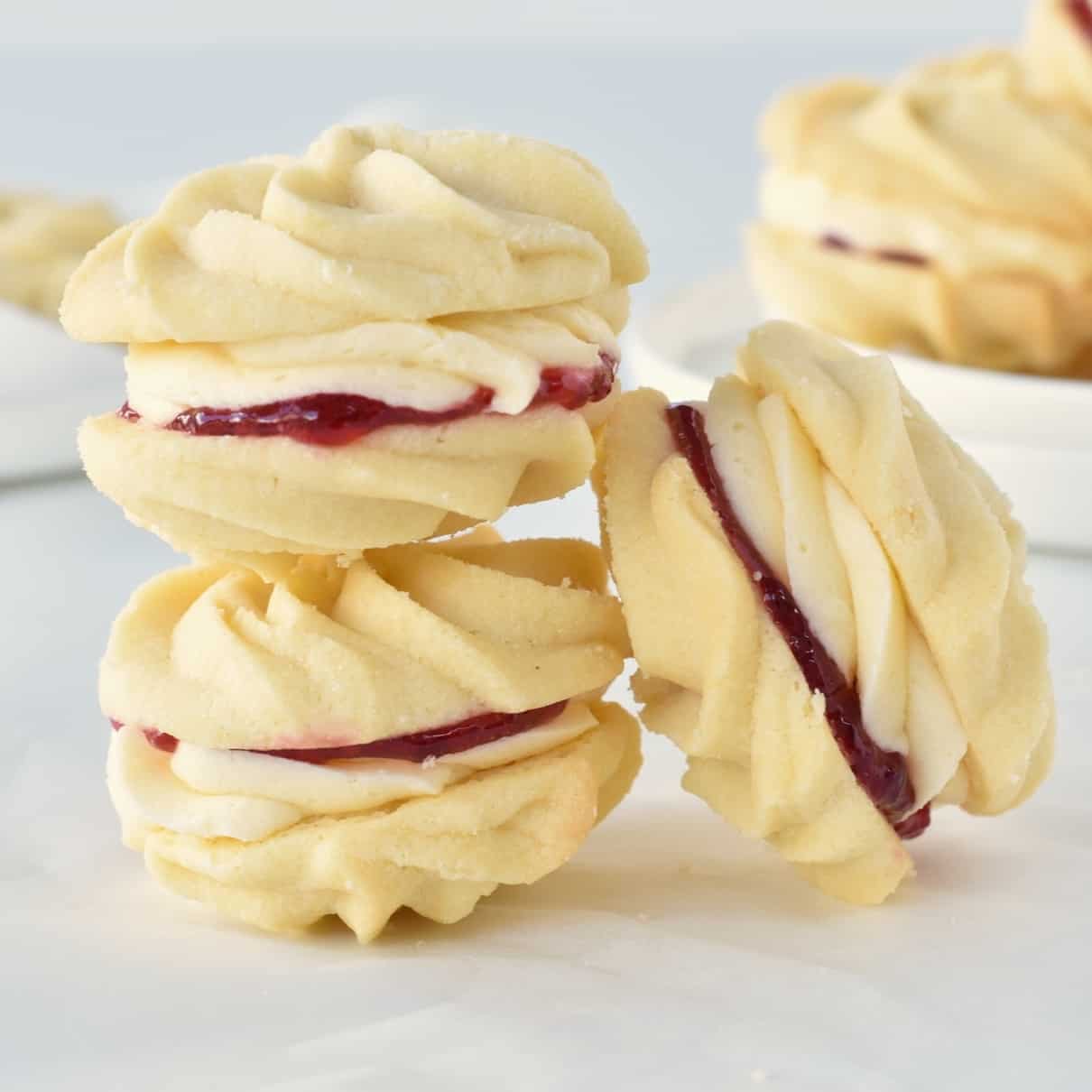Viennese Whirls - Baking Envy
