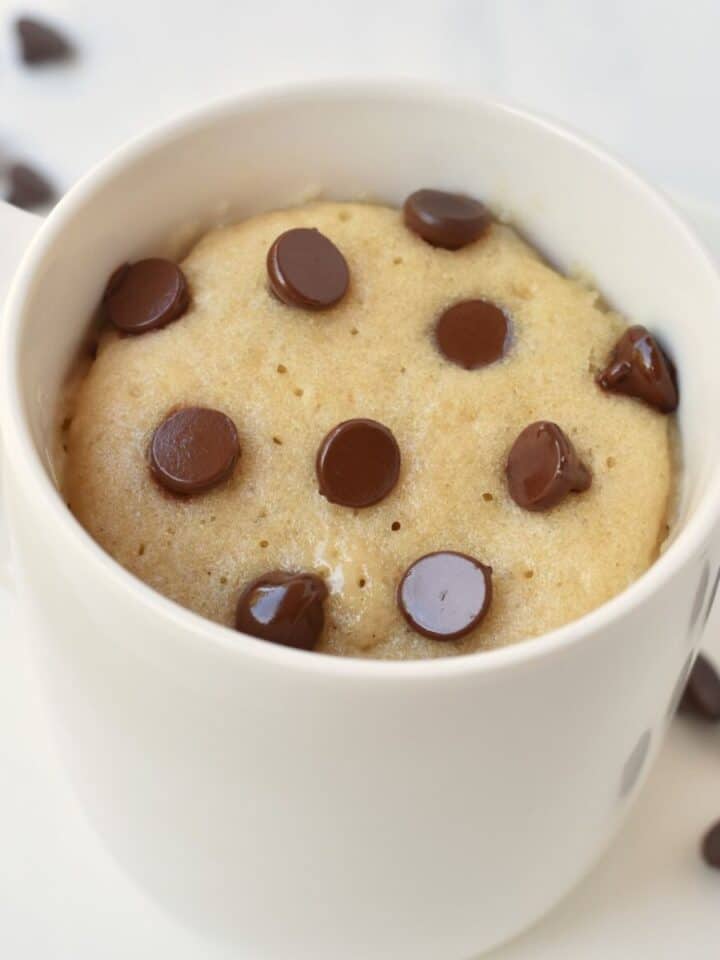 Vanilla Mug Cake (5 Minutes & No Eggs!) - Baking Envy